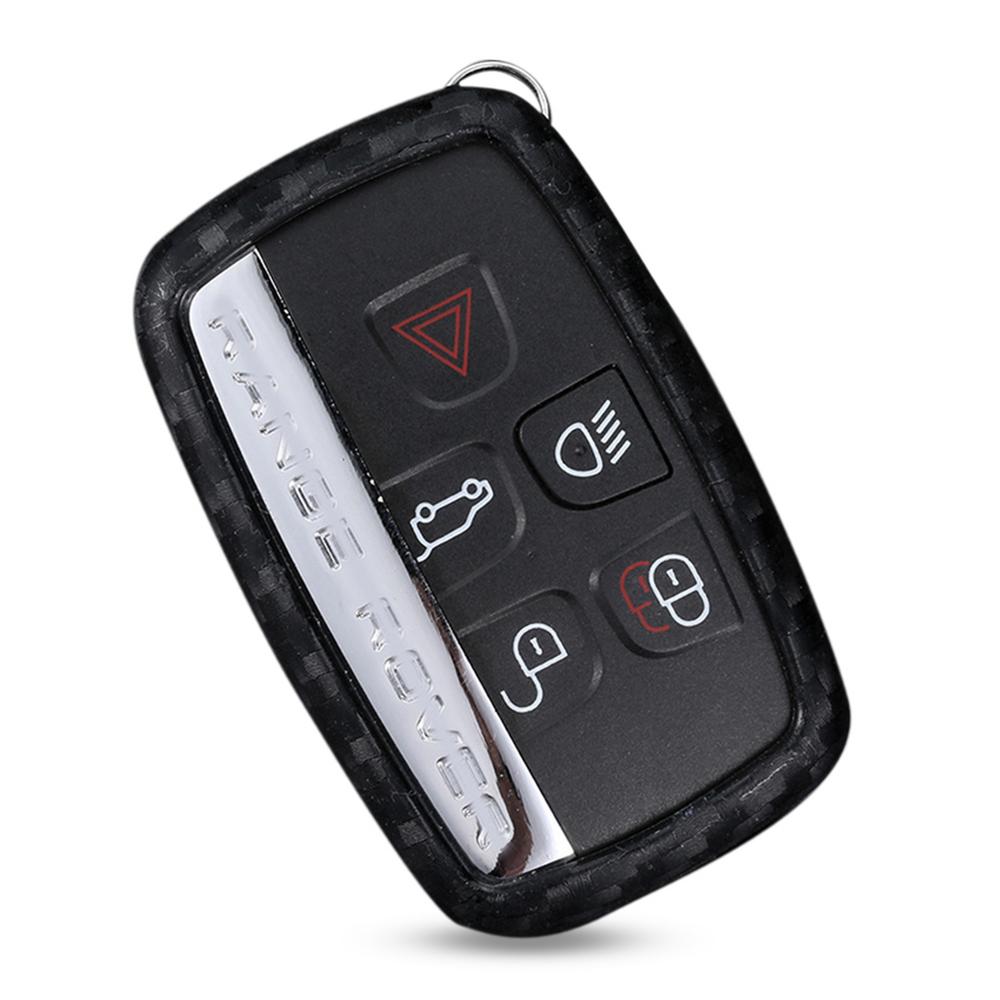 Car Key Case Carbon Silicone Cover Land Rover Range Rover Evoque 2 ...