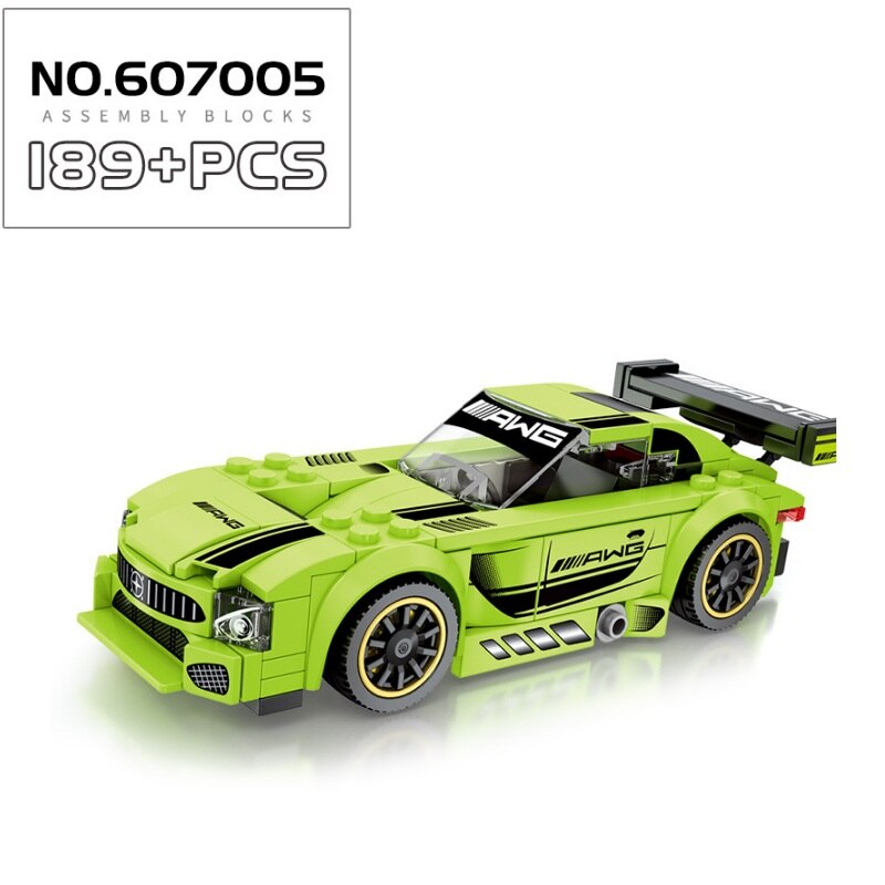 【EcoDealsq】SEMBO Blocks Famous Car Vehicle Model Super Race Building ...