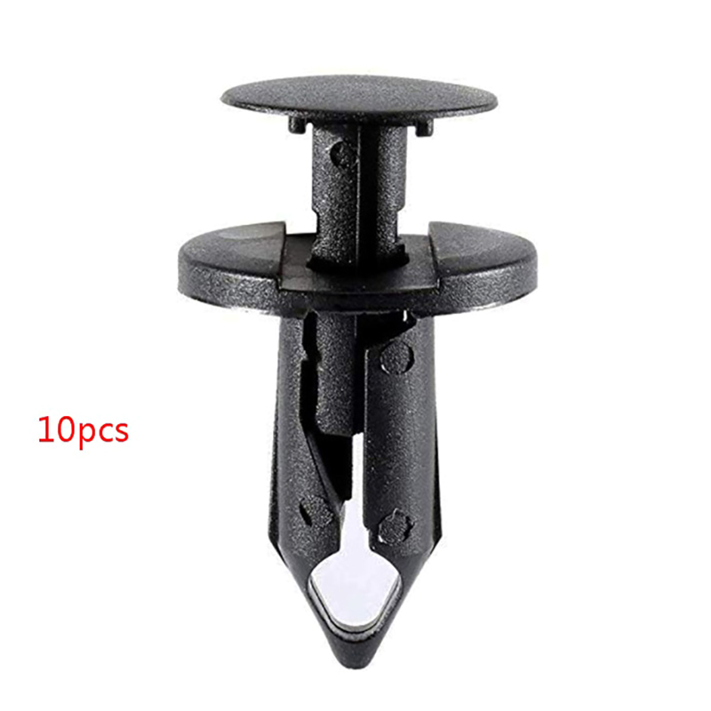 10PCS Bumper Clips Auto Car Hole Plastic Rivets Fastener Fender Push ...