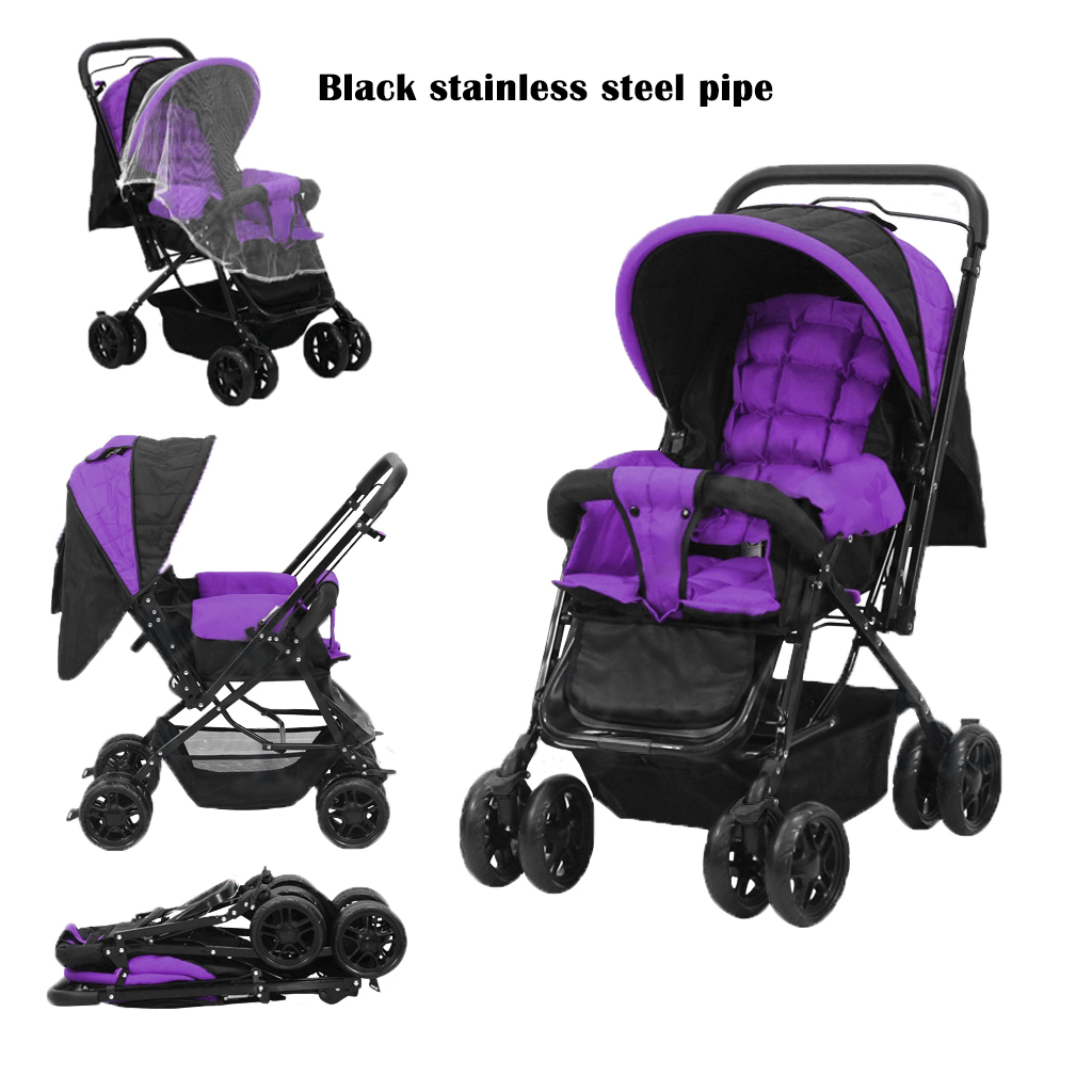 Baby Stroller Foldable for Stroller Reversible 2Way baby Lie down ...