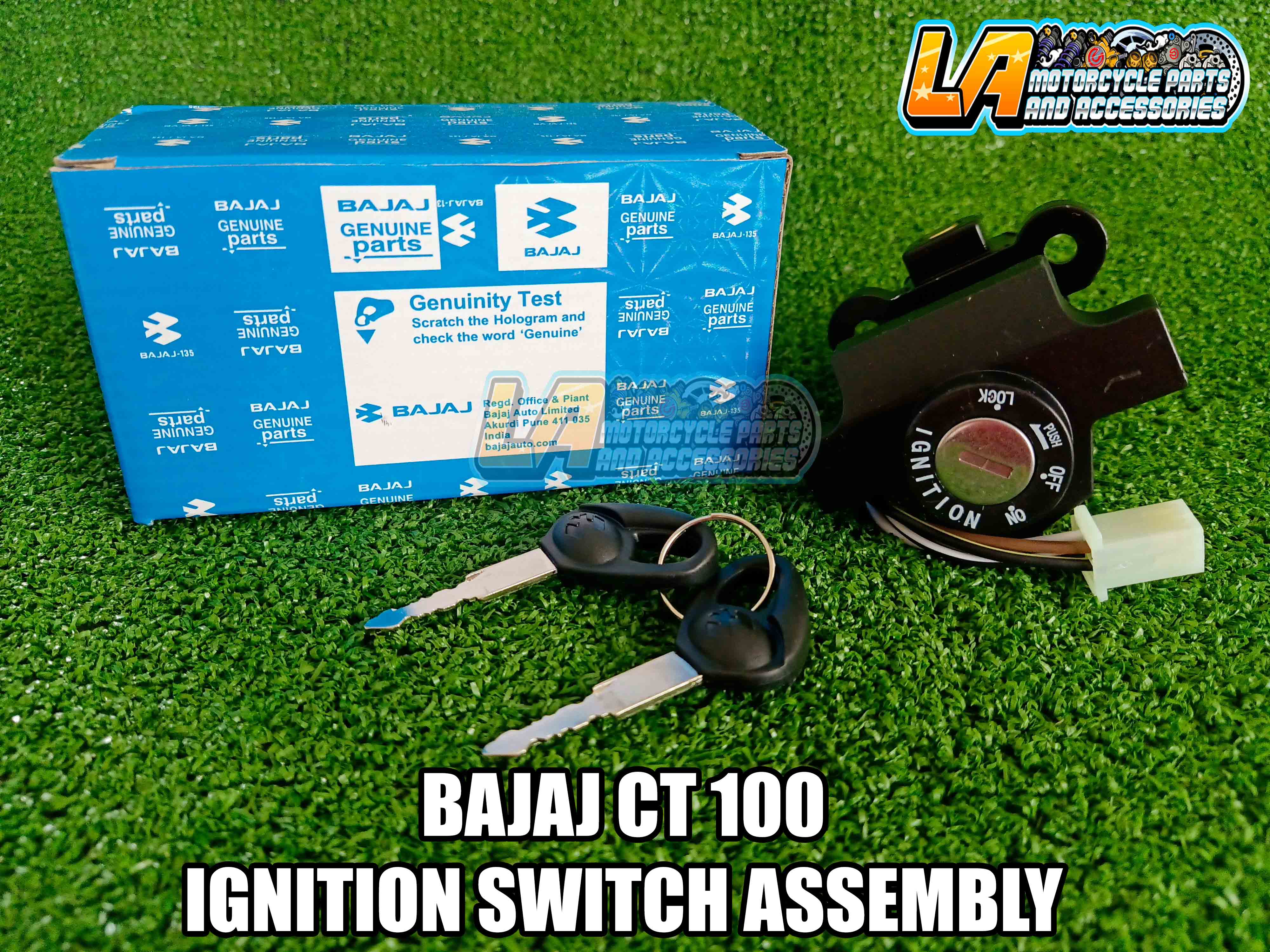 TTGR BAJAJ CT100 IGNITION SWITCH KEY | Lazada PH
