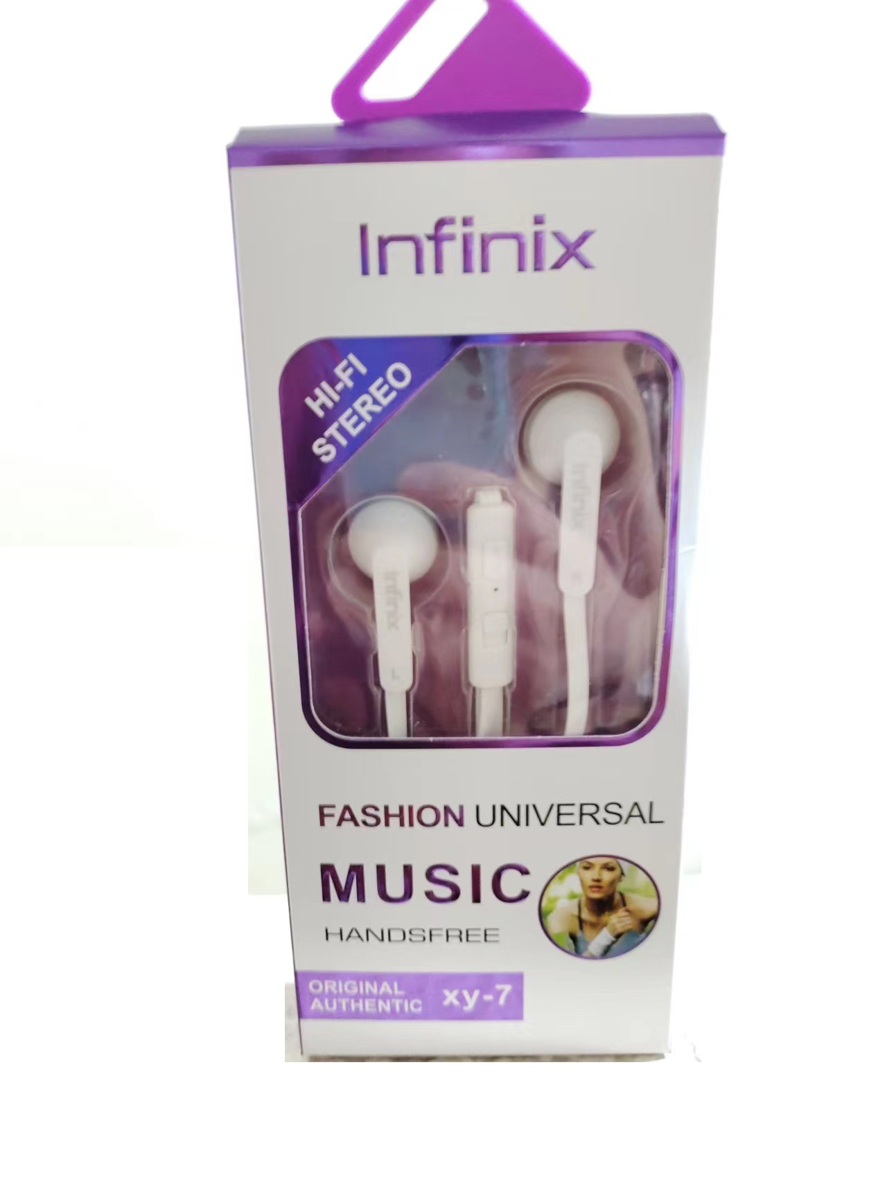 Infinix Headset Wired Earphone 3.5mm Bass Subwoofer Stereo Headphone In ...