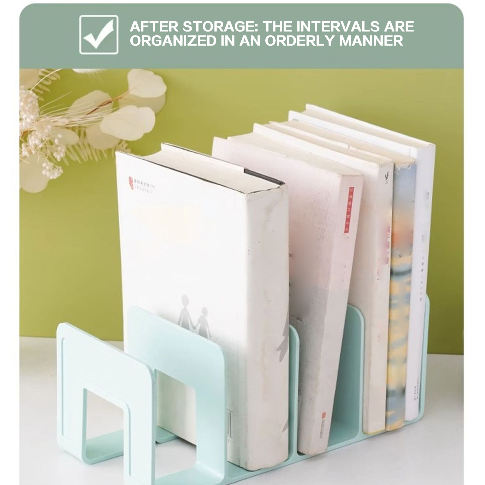 【Exclusive】 Plastic Desk File Sorter Holder Easy to Clean Book Paper ...