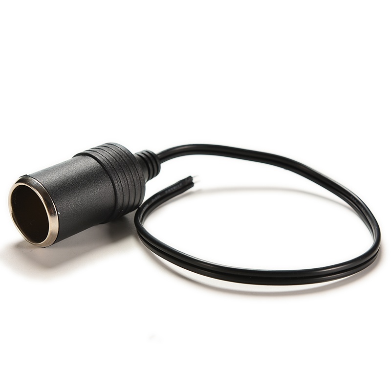 New 12v Female Car Cigar Cigarette Lighter Socket Plug Connector Plug ...