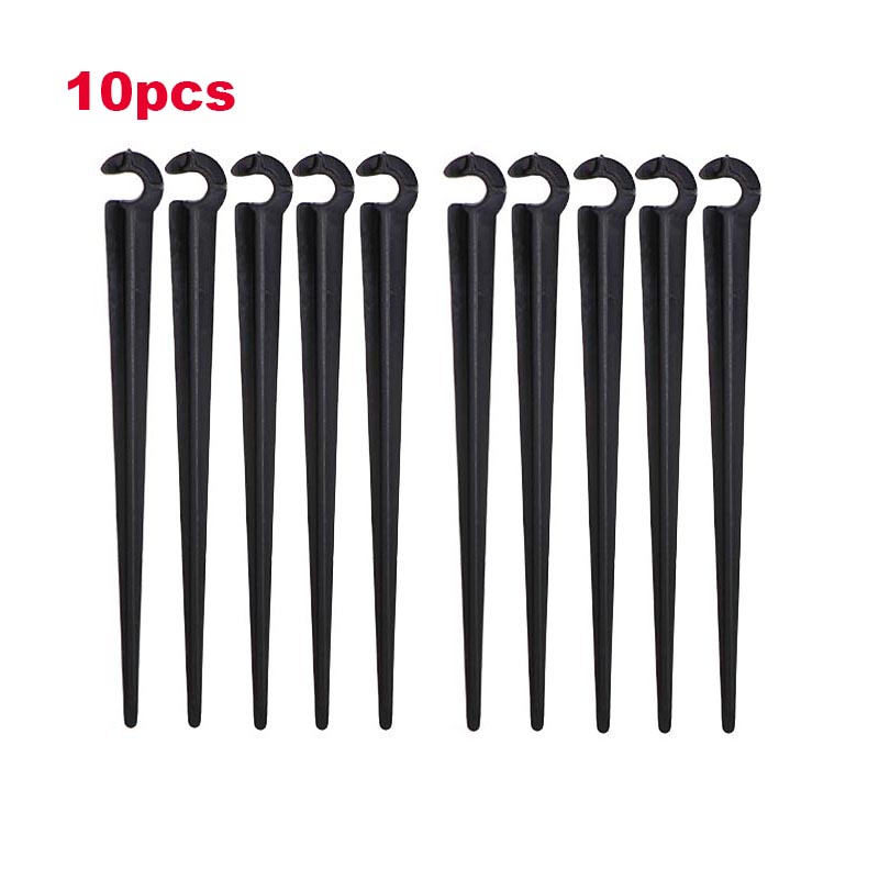 KYLE Wild Shop 1/4" Garden Hose Drip Irrigation Support Stakes C Shape ...