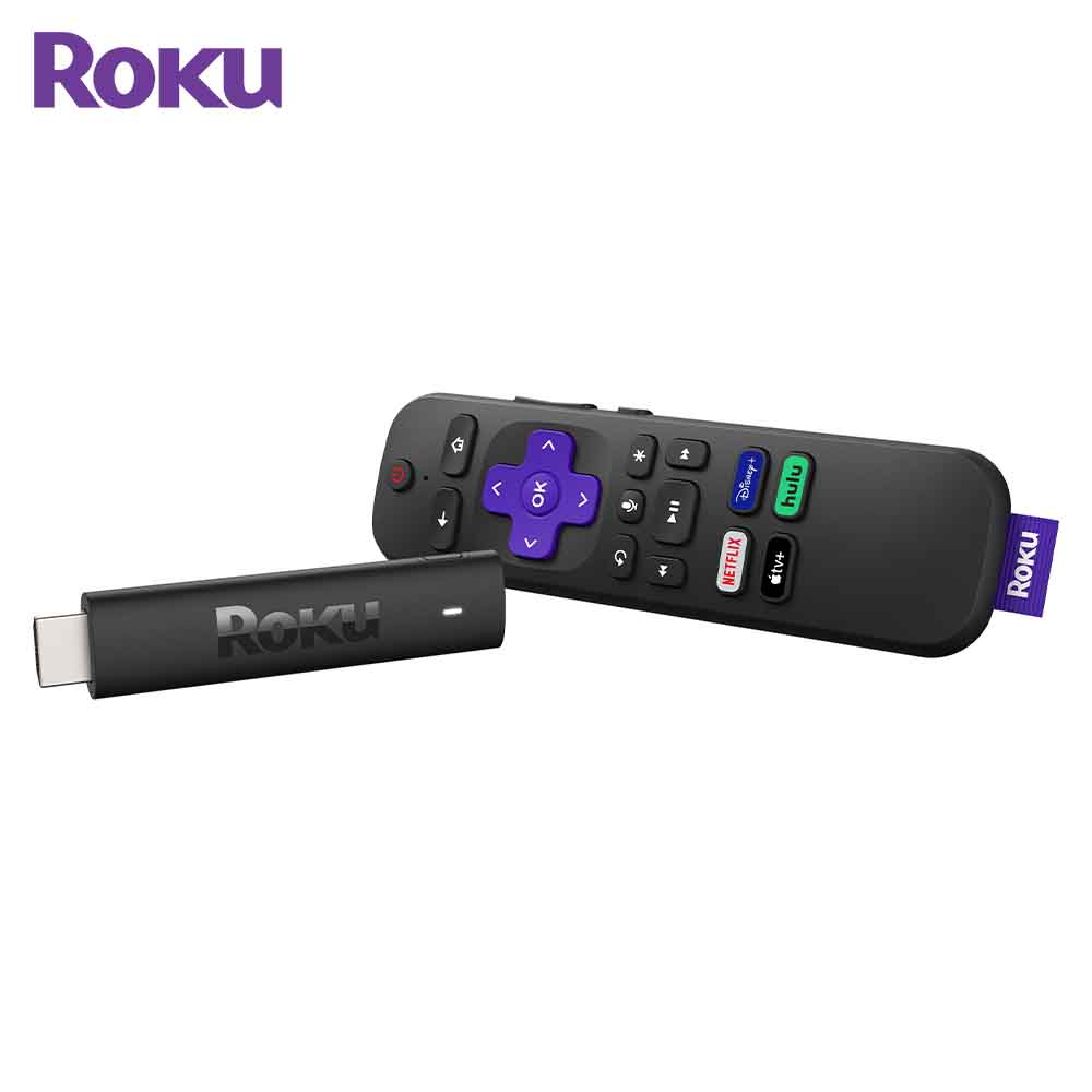 Roku Streaming Stick 4K+ (2021) Streaming Device with Roku Voice Remote ...