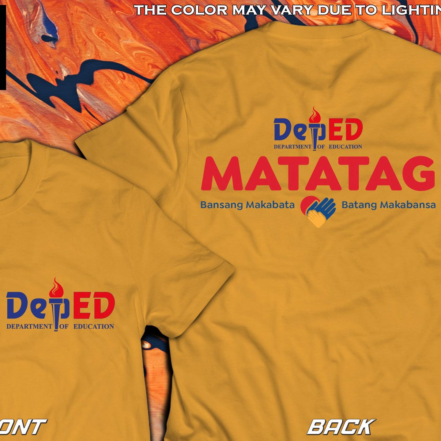 Deped Pocket x Deped Matatag Minimalist Graphic Print Tshirt for ADULT ...