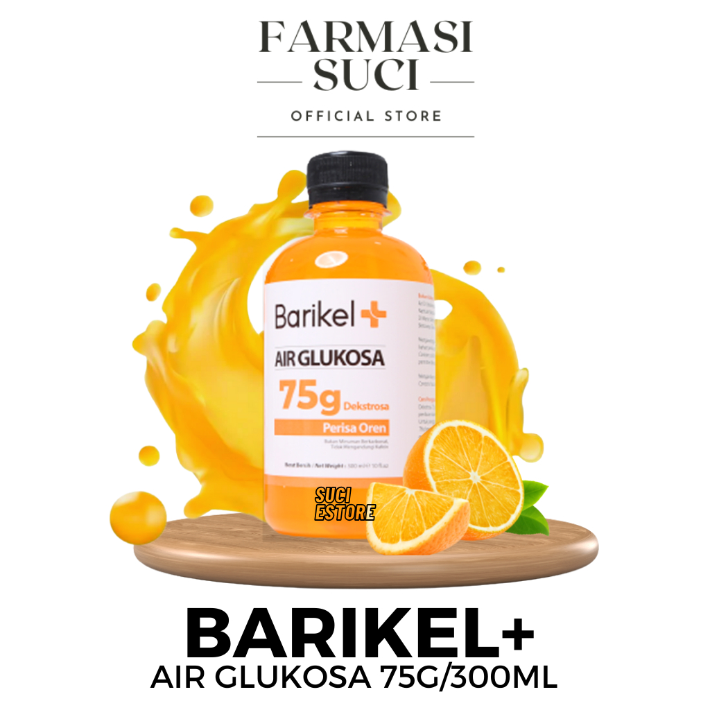 Barikel+ Air Glukosa 75g/300ml Perisa EXP: 08/2025 - Air Gula Ibu ...