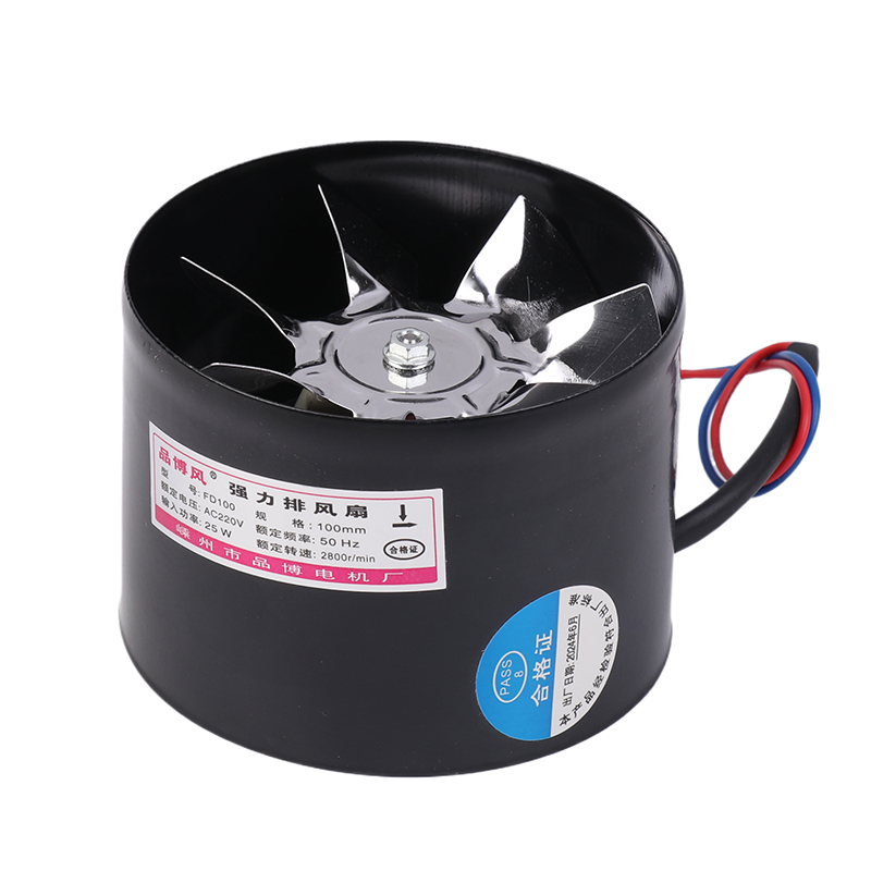 4 Inch Fan Air Ventilator For Home Kitchen Metal Pipe Ventilation ...