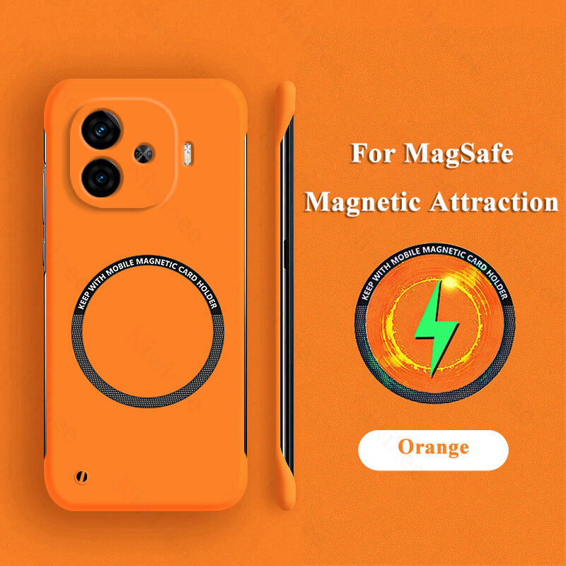 xipare for VIVO IQOO Z9 Turbo Frameless Candy Color Case MagSafe ...