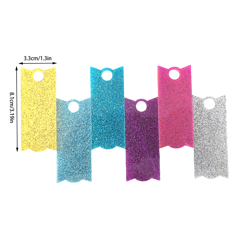 Sparkling Name Plate Acrylic Tumbler Lid Topper Nameplate Shiny ...
