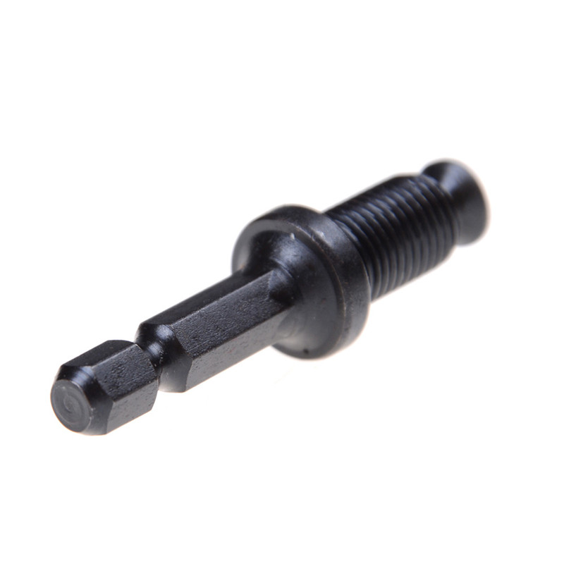 1/4"Hex Shank Adapter Male Thread Screw for Drill Chuck 6mm,10mm,13mm 3 ...