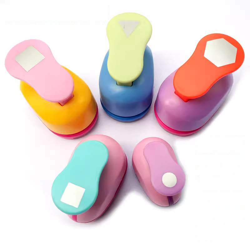 【Must-Have Accessories】 Square Triangle Geometry Craft Hole Punch Set ...