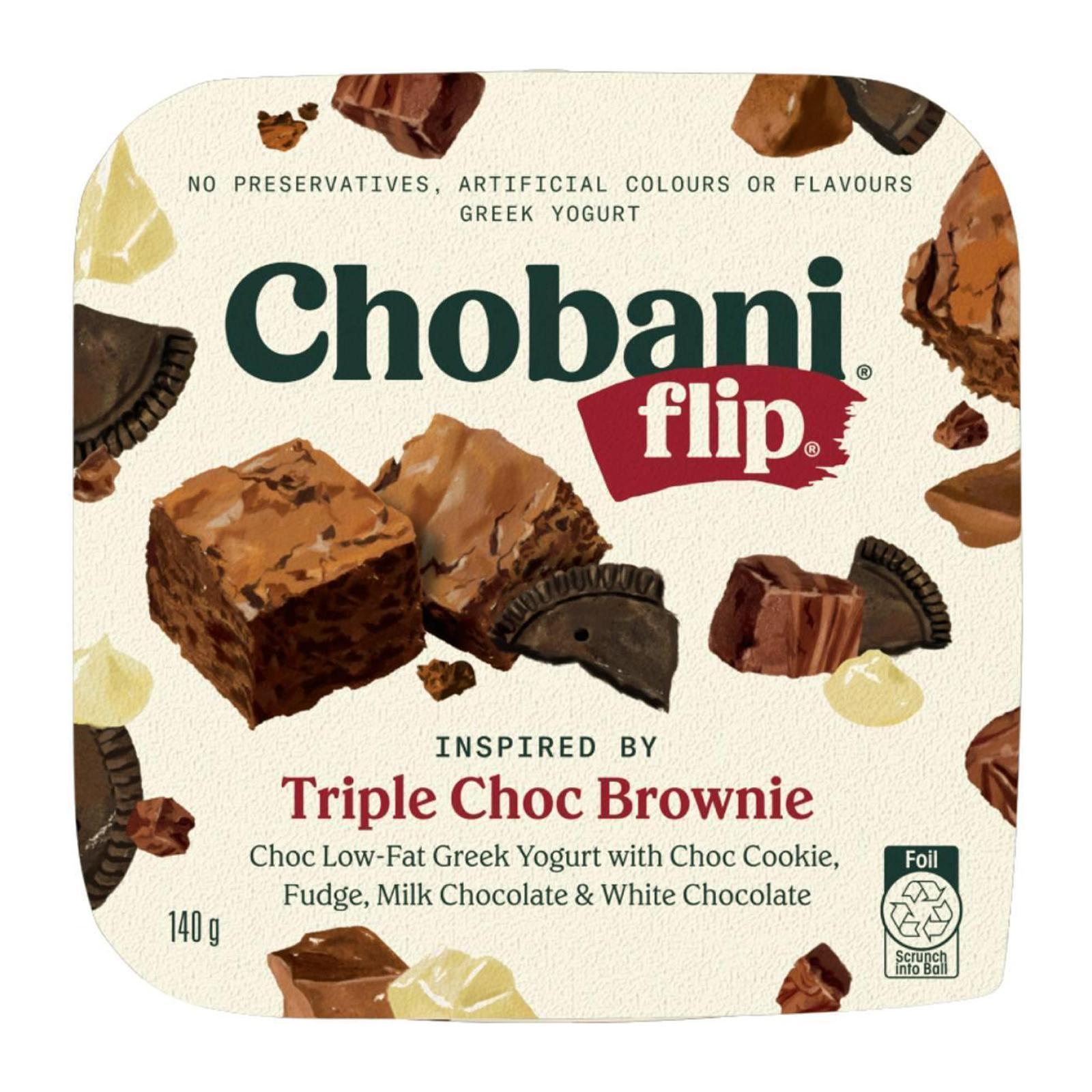 Chobani Flip Greek Yogurt Triple Choc Brownie 140G | Lazada Singapore