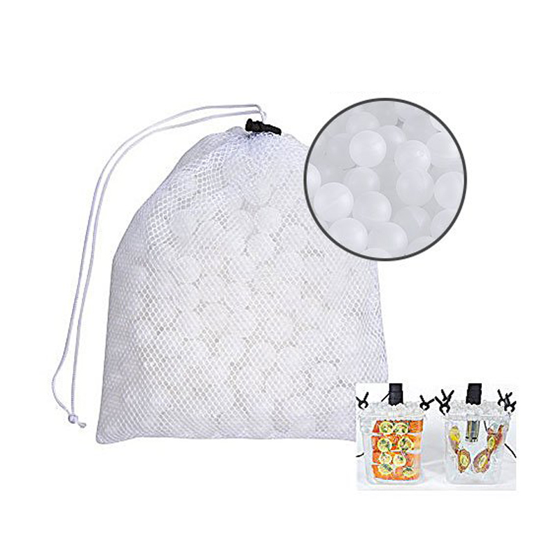 Sous Vide Cooking Balls BPA Free 20mm 250 Balls with Mesh Drying Bag ...