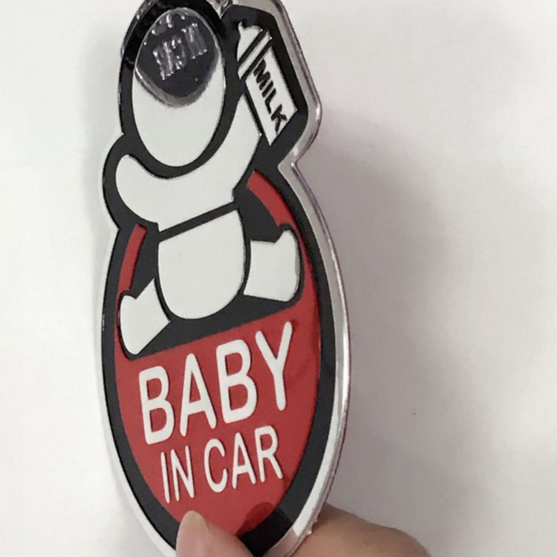 【Exclusive Offer】Baby In Car Aluminum Sticker For Nissan TIIDA X-TRAIL ...