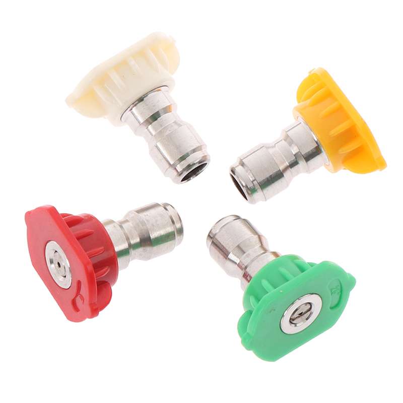 Stainless Steel Quick Connect High Pressure Spray Tip 0 15 25 40 Degree ...