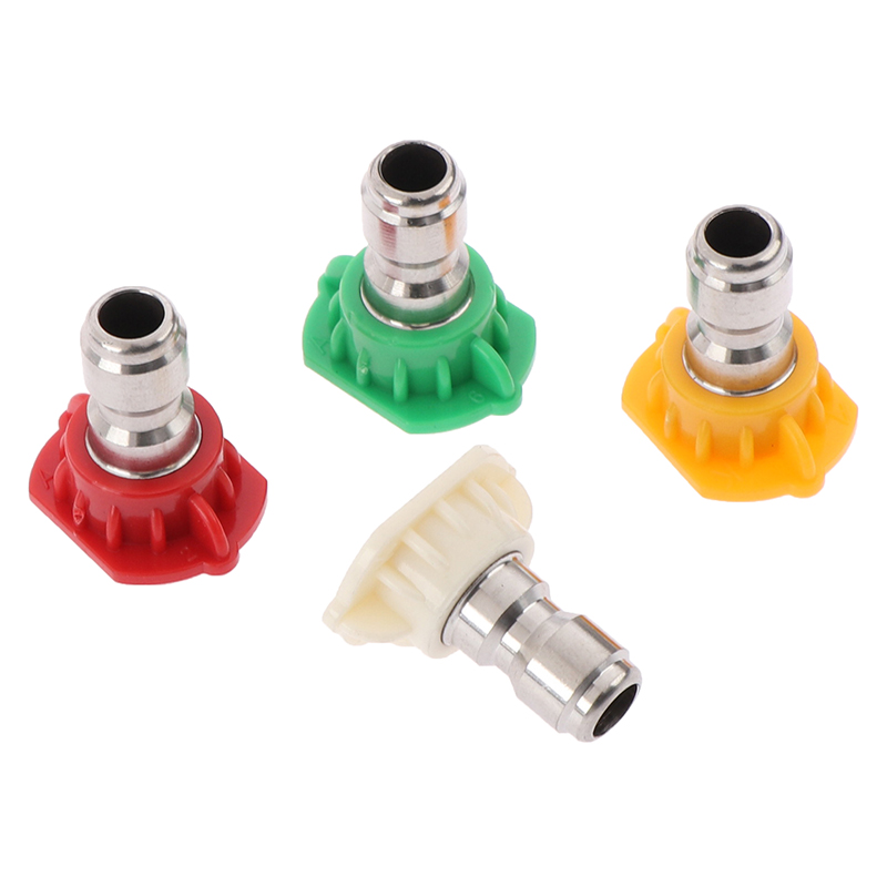 Stainless Steel Quick Connect High Pressure Spray Tip 0 15 25 40 Degree ...