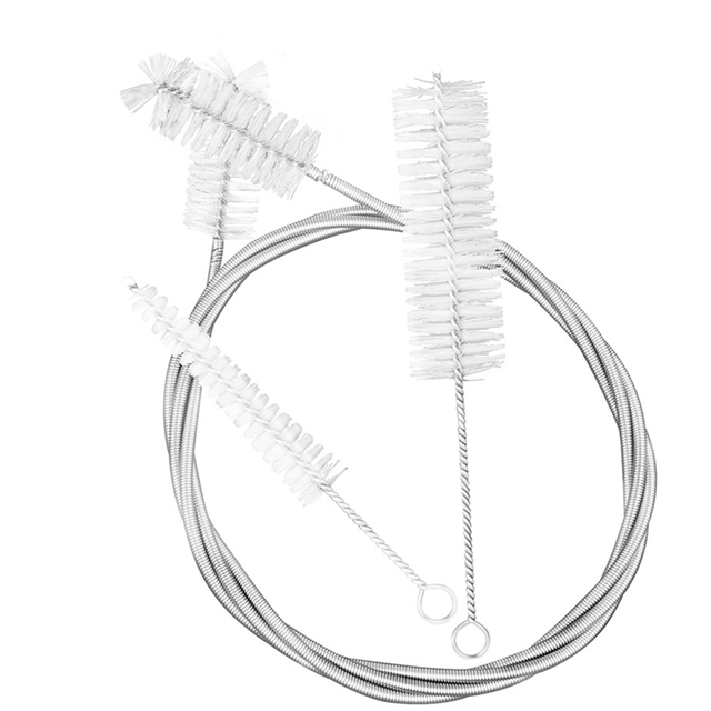 【Factory-direct】 3pcs French Horn Trombone Trumpet Cleaning Set Steel ...