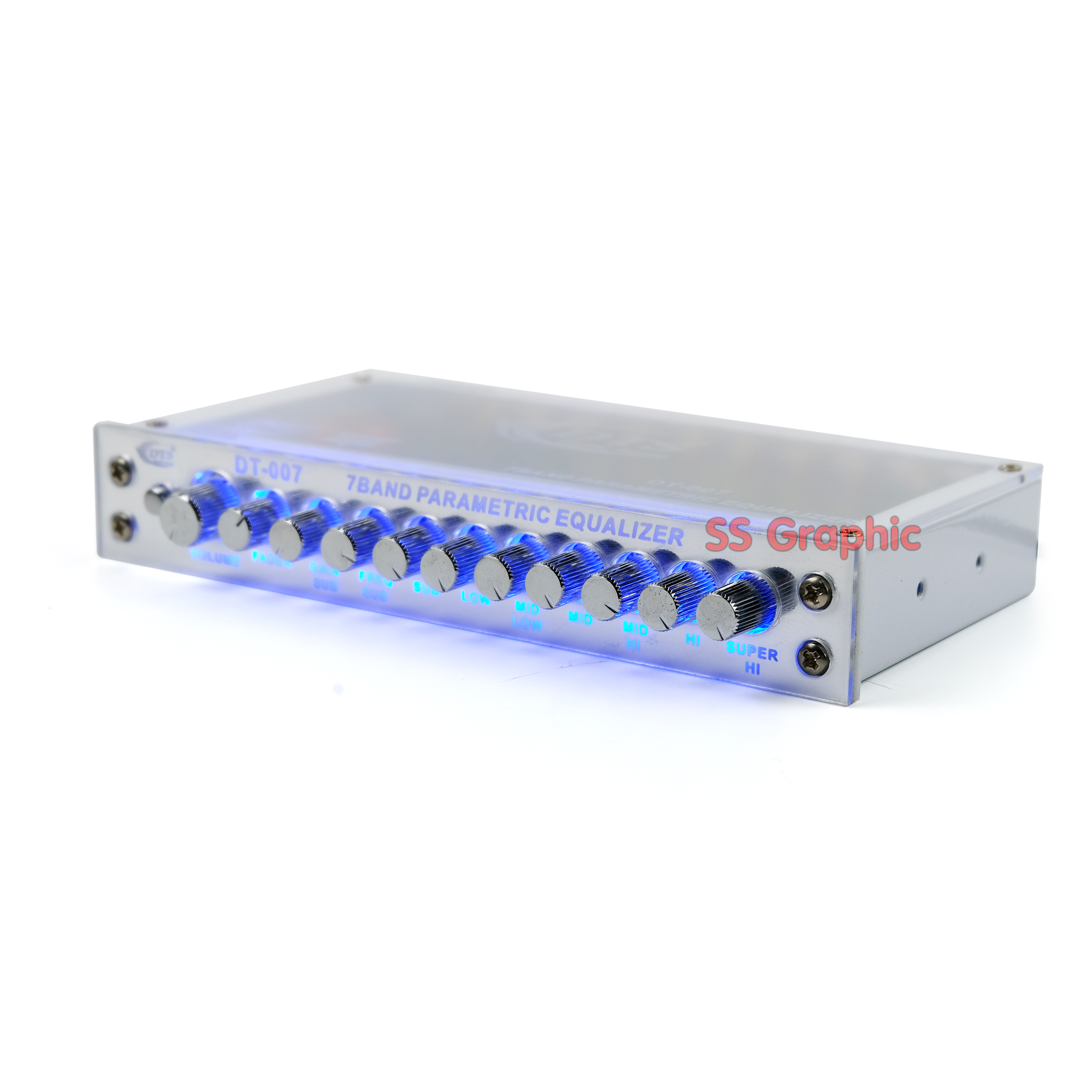 DTS รุ่น DT-007/GRATIA รุ่น GT-887 ปรี 7 BAND ซับแยก ฝาหลังใส่ คุณภาพดี Max out put 11V RMS ...