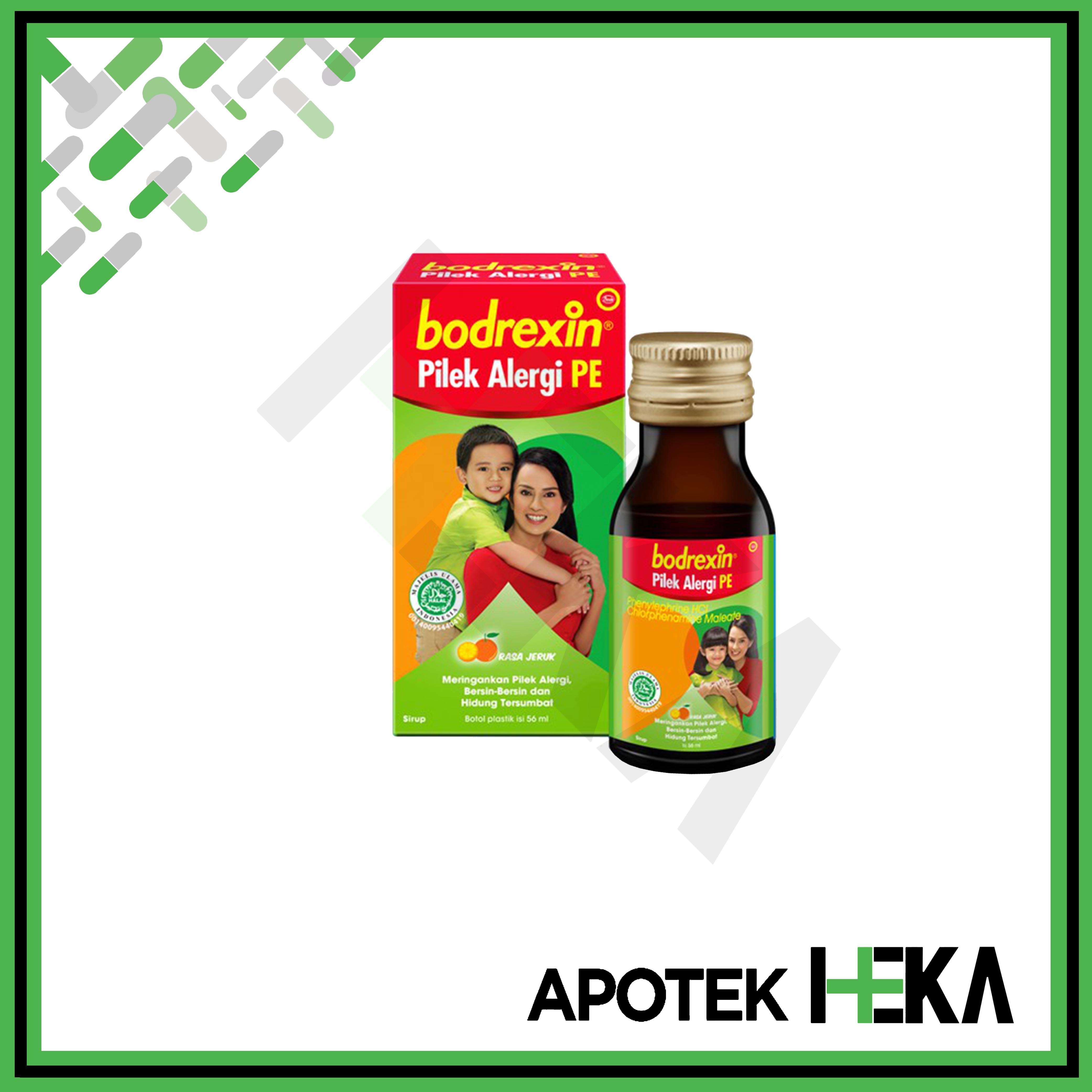 Bodrexin Pilek Alergi PE Syrup Botol 56 ml | Lazada Indonesia