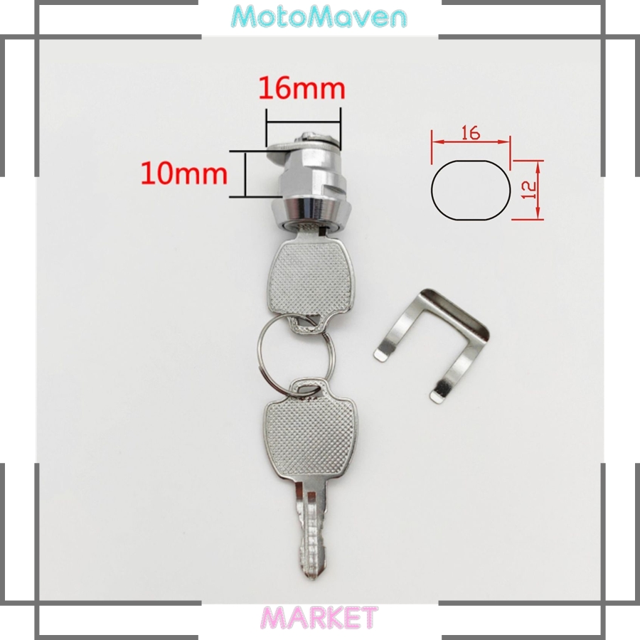 MotoMaven Original modified special lock core for motorcycle side box ...