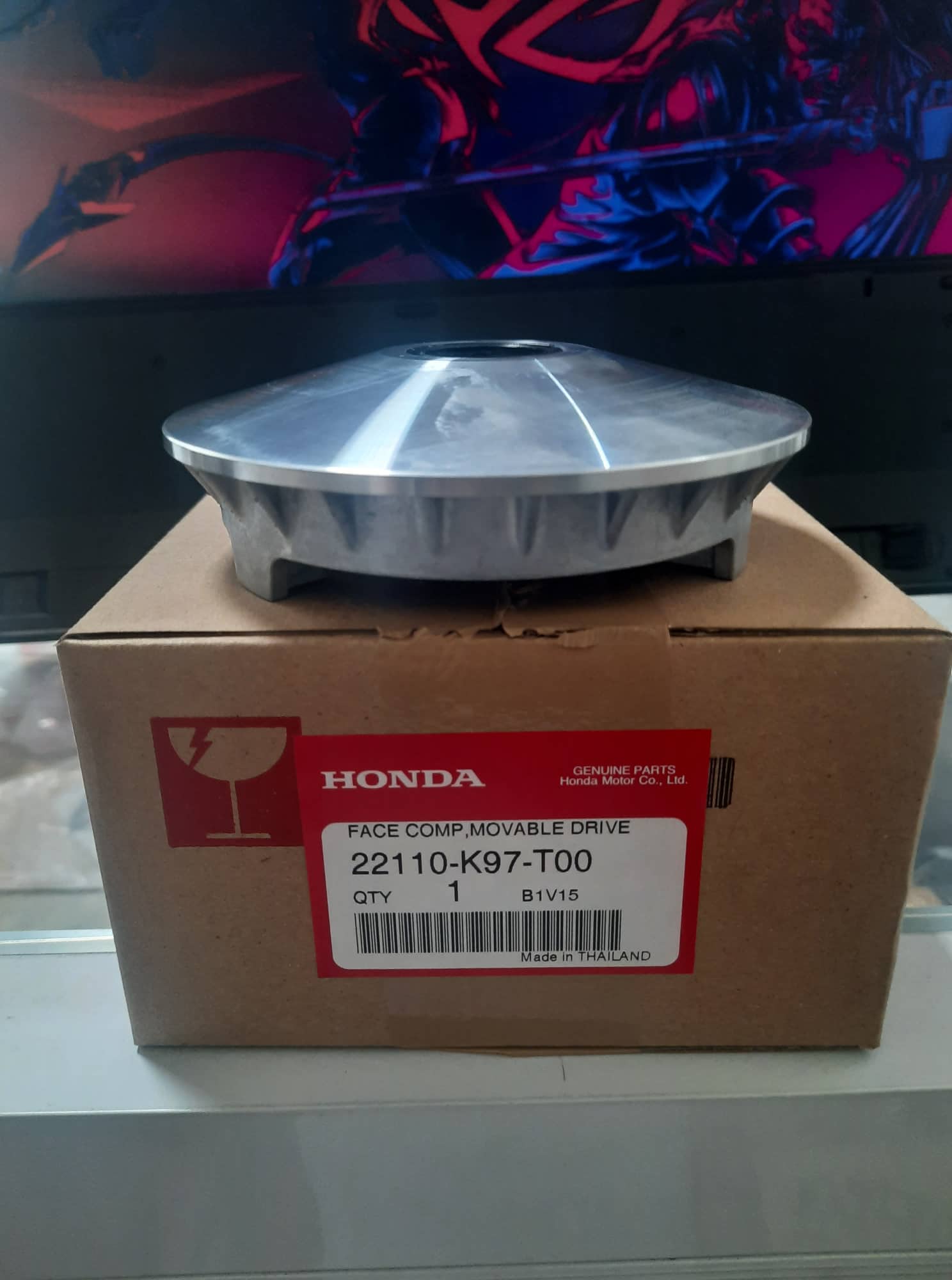 Pulley / Face Comp Movable Drive Genuine PCX 150 / ADV 150 22110-K97 ...