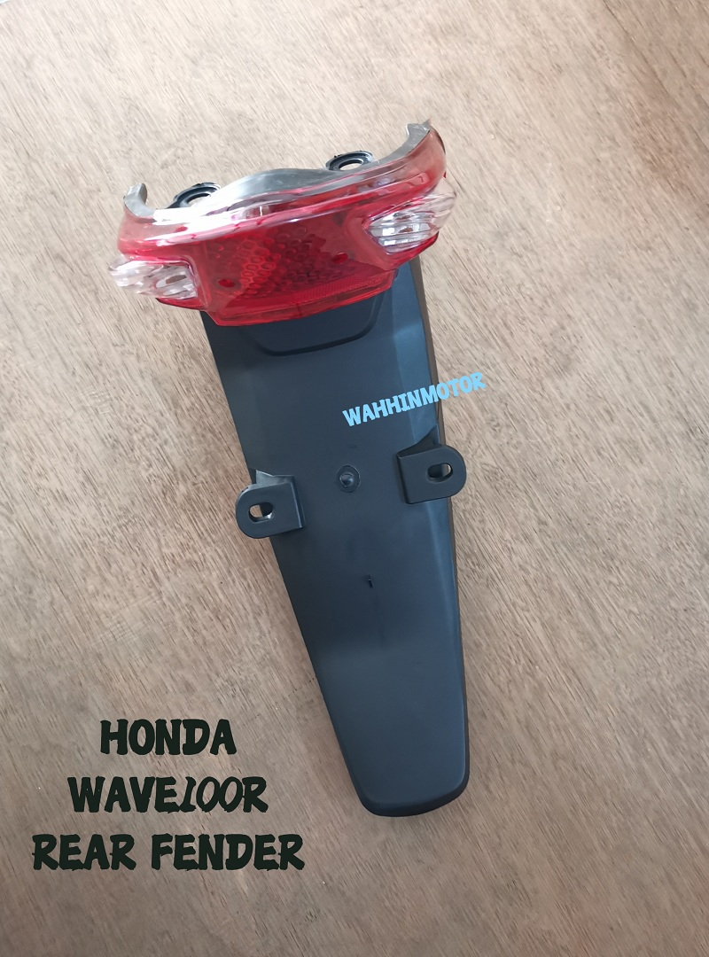 HONDA WAVE100R WAVE100-R W100R TAIL LAMP ASSY WITH REAR FENDER SET ...