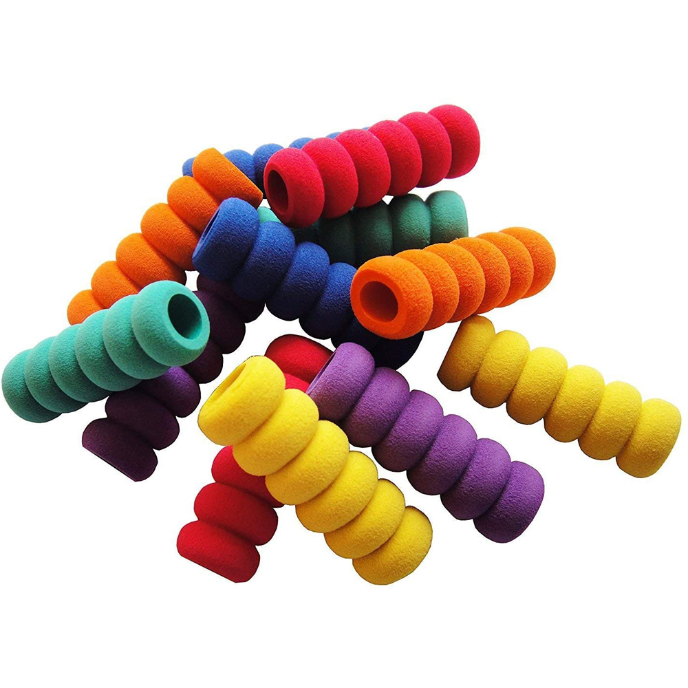 Comfort Assorted Colors Handwriting for Pencil Gripper Writing Aid Soft ...