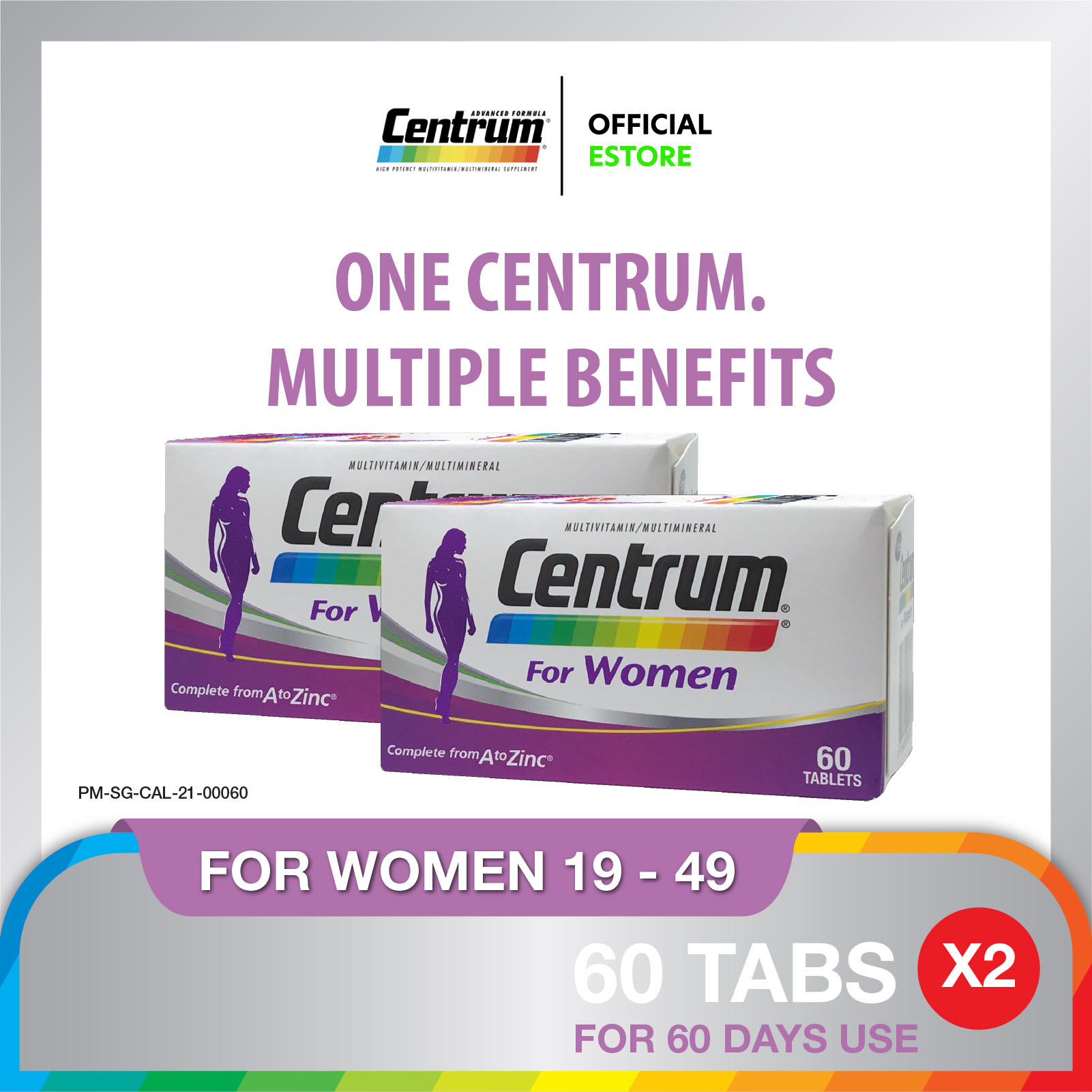 CENTRUM Multivitamin for Women, Vitamin C, Calcium & Iron for Energy ...