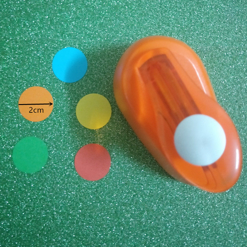 【Free-delivery】 free ship 2cm circle craft punch perfurador de Eva kids ...