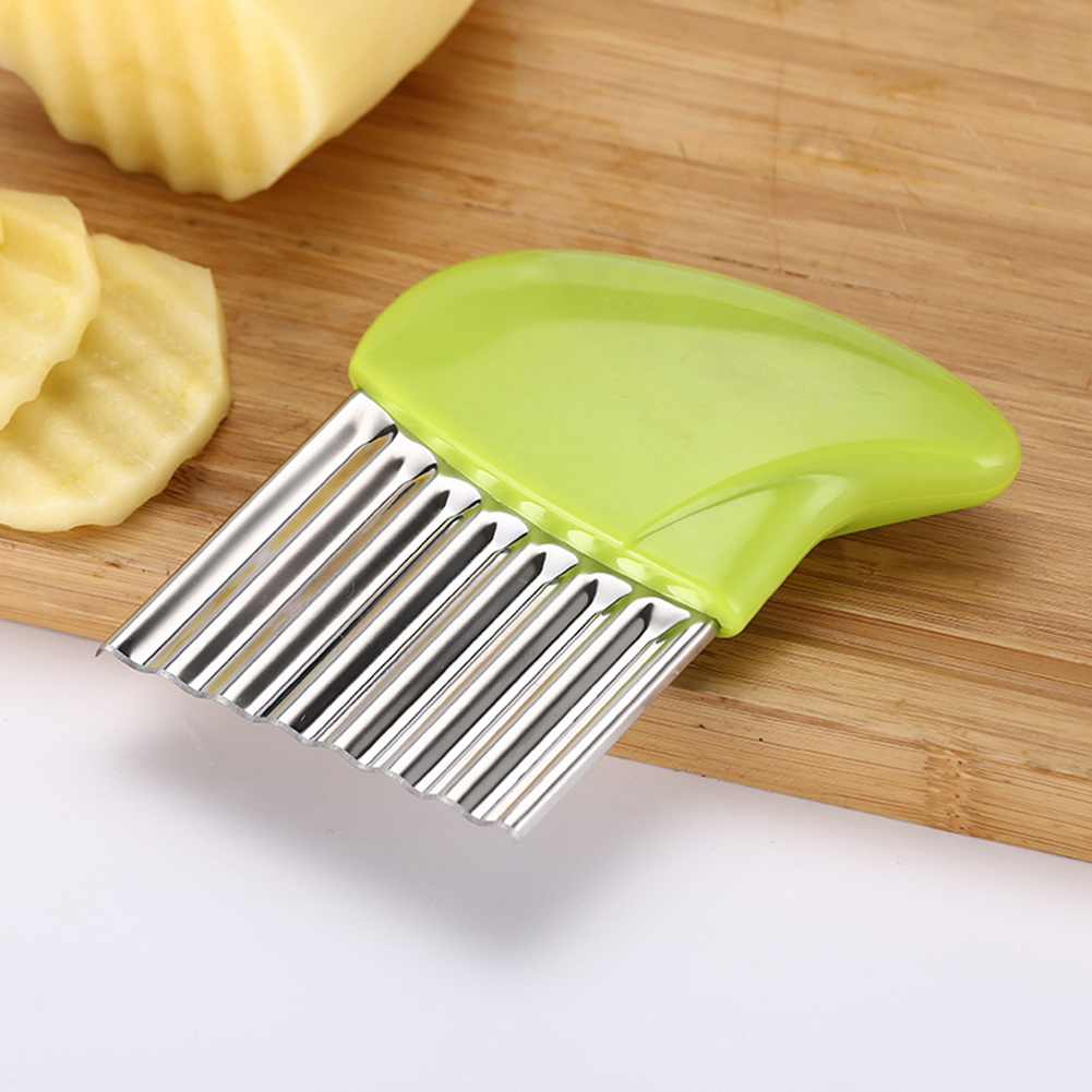 【Best Lrice】Multifunctional Wave Onion Potato Slicer French Fries Salad ...