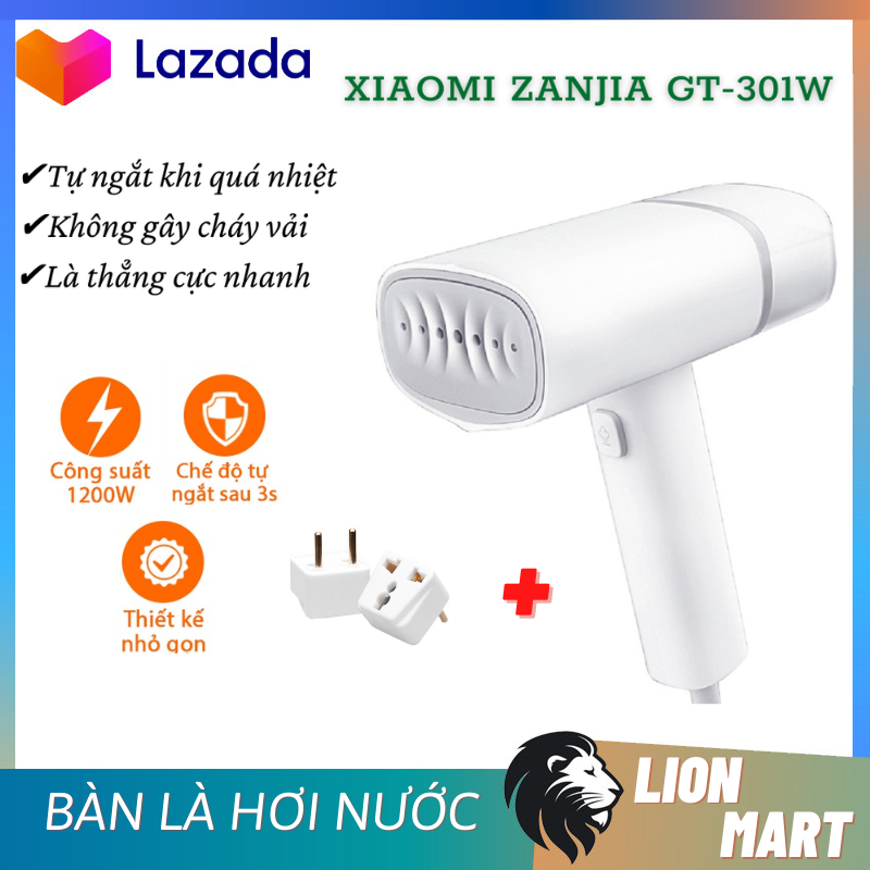 Bàn là hơi nước Xiaomi Mijia Zanjia ZJ GT-306LW bàn ủi hơi nước cầm tay nhỏ gọn công suất 1200W ...