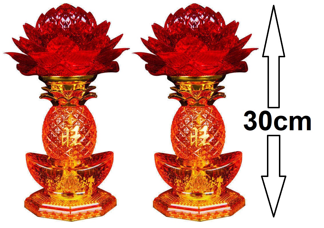 Buddha God Table Lamp 神台灯 Lotus Light Led Light Offering Worship Lamp ...