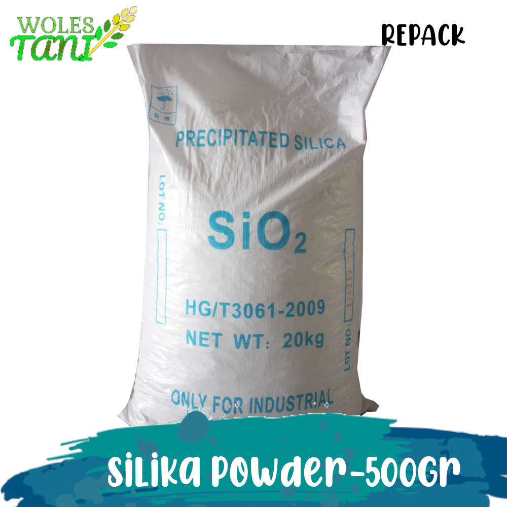 Pupuk Silika Pertanian Silika Bubuk Silika Powder 500 Gram Larut Air ...