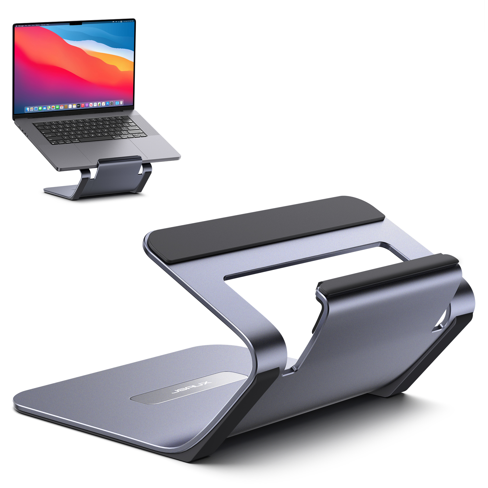 JSAUX Laptop Stand Aluminum Notebook Mount Computer Holder for Work ...