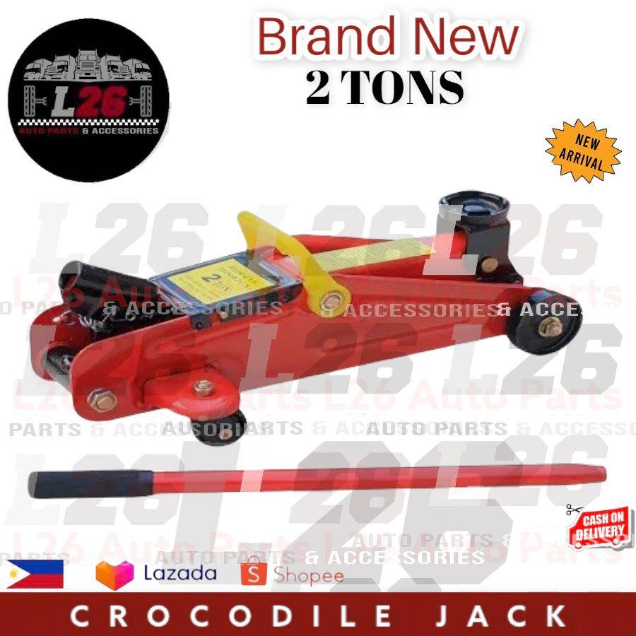 2 Ton Crocodile Floor Jack Hydraulic Floor Jack | Lazada PH