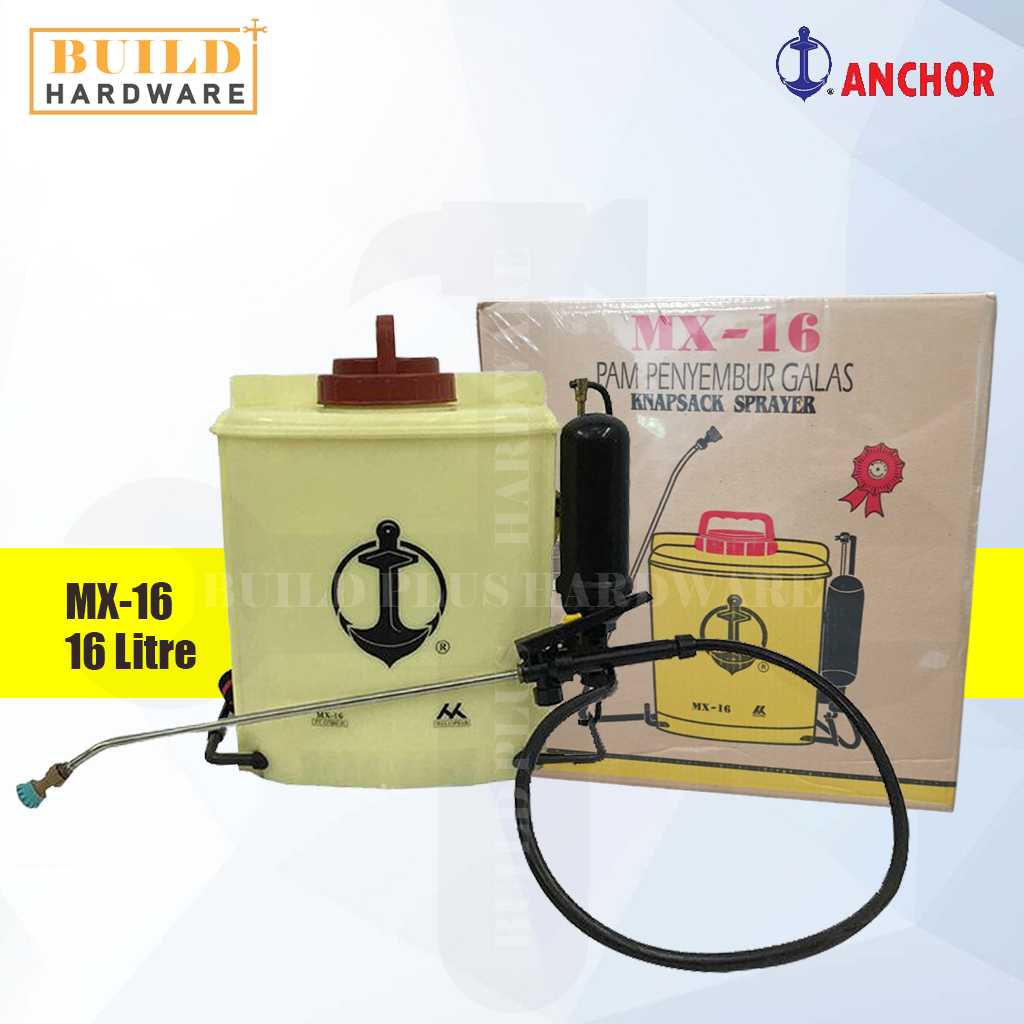 ANCHOR 16L/20L Plastic Chemical Knapsack Sprayer MX16/MX20 药水泵 Pam ...