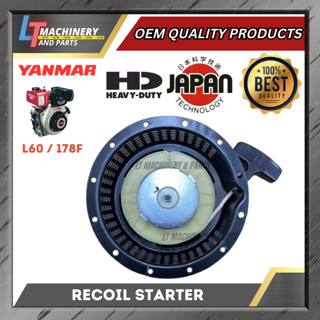 Yanmar China Engine L60 178F Recoil starter | Lazada