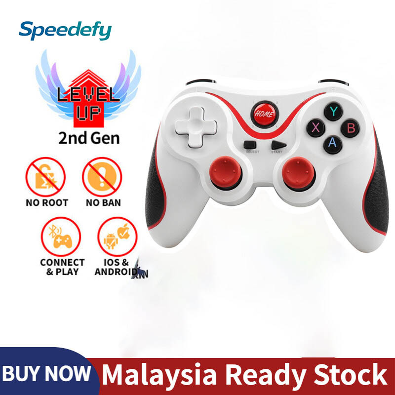 Speedefy Wireless Android Gamepad T3 X3 Wireless Joystick Game ...