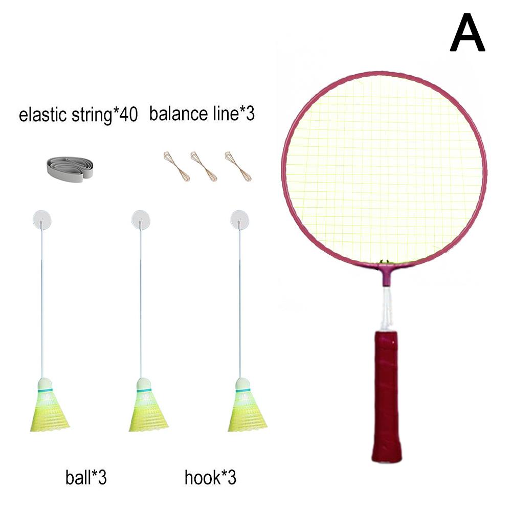 Single Badminton Training Device Set Indoor And Outdoor Suspended ... Single Badminton Training Device Set Indoor And Outdoor Suspended ...