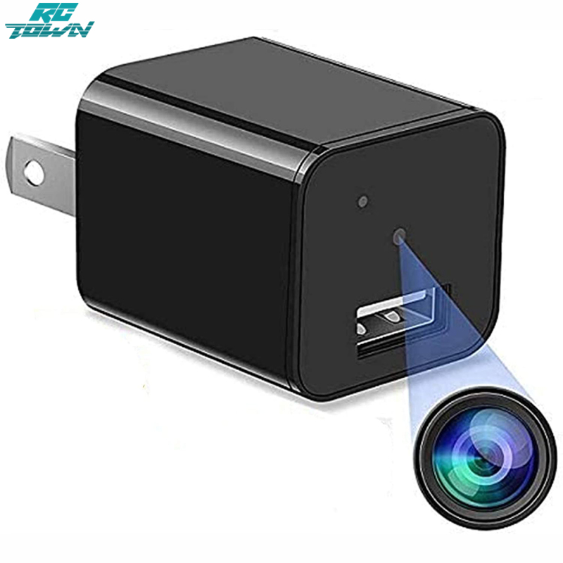 HD 1080p Wall Mini Usb Charger Camera Monitor Home Security ...