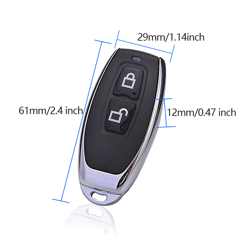 【Booming】 433 MHz Remote Control Learning Code Frequency Remote Control ...