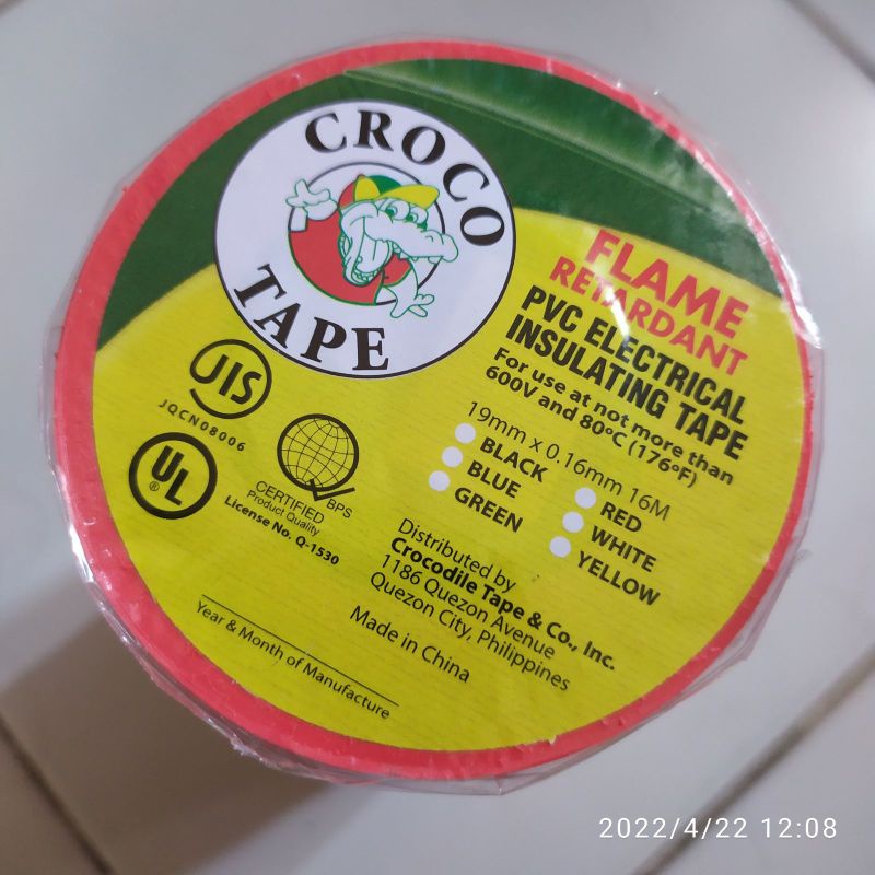 Electrical Tape by Croco BIG (sold by 10pcs) | Lazada PH