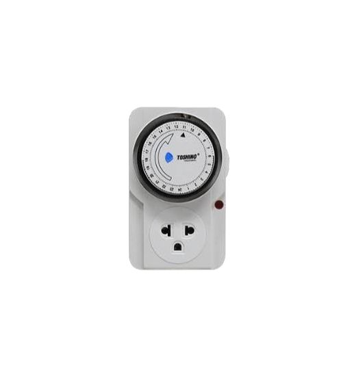 นาฬิกาตั้งเวลา Analog ยี่ห้อ Toshino Timer รุ่น TS-MT3 แบบ 24 ชั่วโมง รองรับไฟ 3500 วัตต์ by ...
