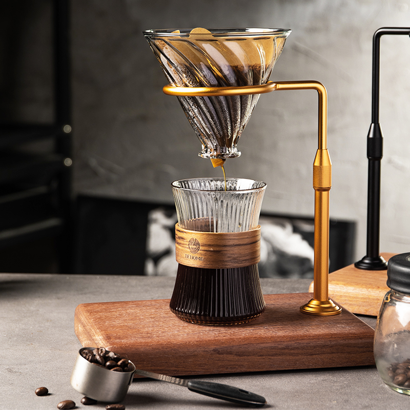 BANFANG Hand Pour Coffee Pot Stand Coffee Pot Set Cloud Pot Glass ...