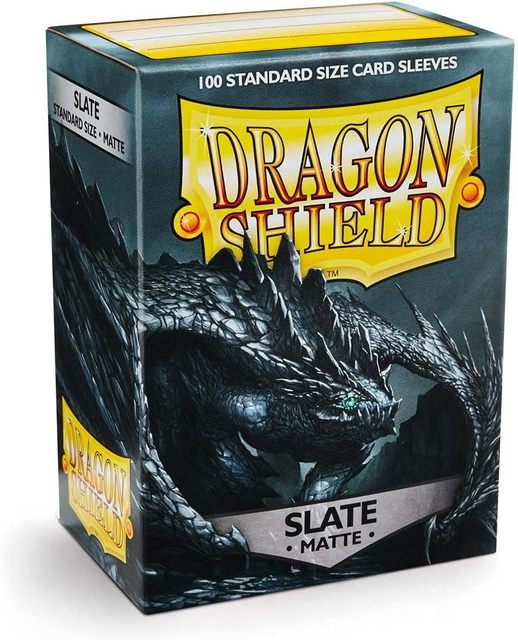 【Salt & Story】100 Pcs/box Colorful Matte Cards Sleeves Demark Dragon ...