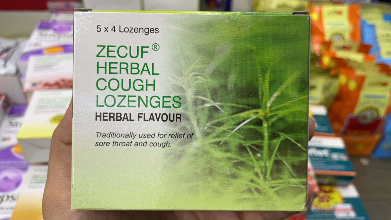 ZECUF HERBAL COUGH LOZENGES | Lazada