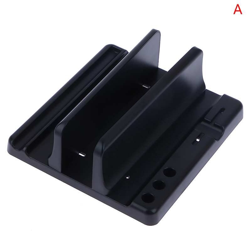 Plastic Vertical Laptop Stand Holder Adjustable Desktop Notebook Dock ...