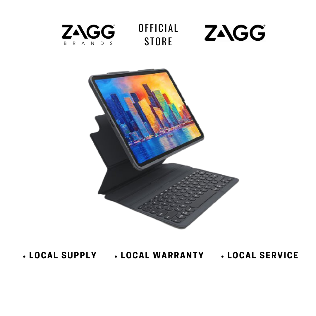 Zagg Pro Keys Wireless Keyboard & Detachable Case For iPad Air 4th/5th ...